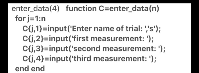 Solved Part B Write Your Own Matlab Functions And 5013