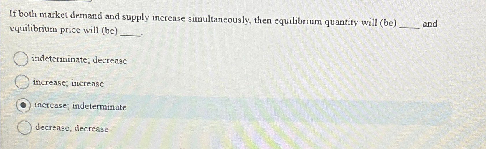 Solved If both market demand and supply increase | Chegg.com