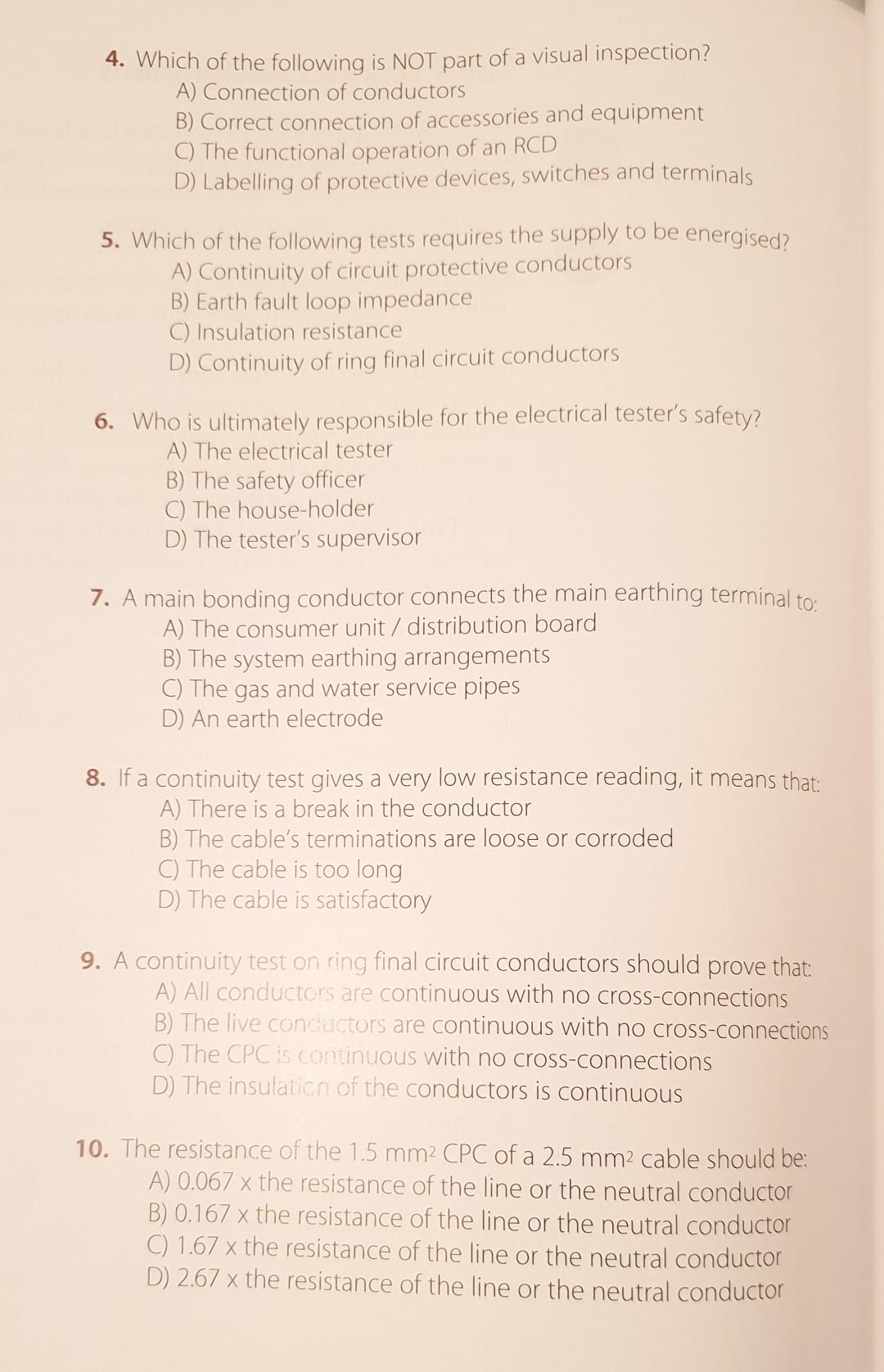 Solved 1. Which statement is NOT true? Initial verification | Chegg.com