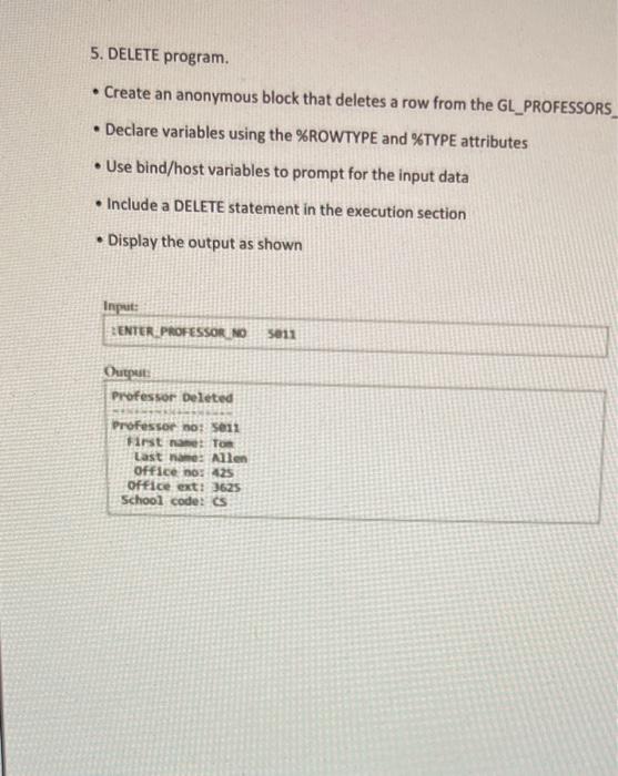 Solved 2 Create An Anonymous Block That Declares A Numeric 3543