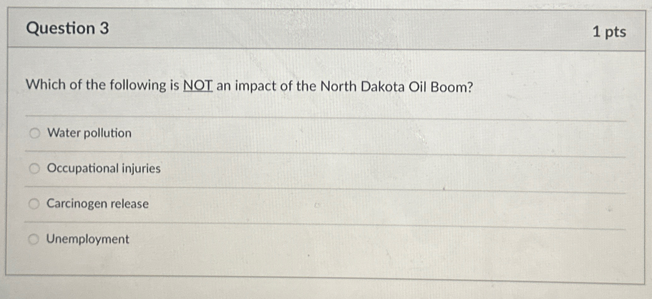Solved Question 31 ﻿ptsWhich of the following is NOT an | Chegg.com