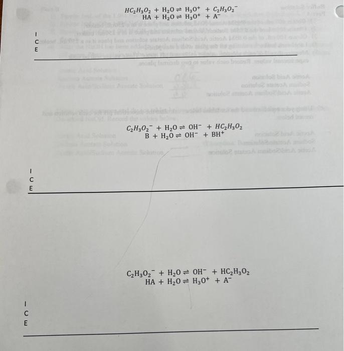 Solved Buffer Solution Part A 1) Obtain 100 mL of the 0.05M | Chegg.com