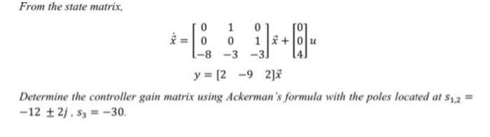 Solved Use Routh-Hurwitz criteria to determine whether the | Chegg.com