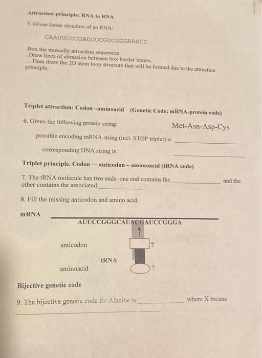 Solved 1. Within the linguistic metaphor two genetic | Chegg.com