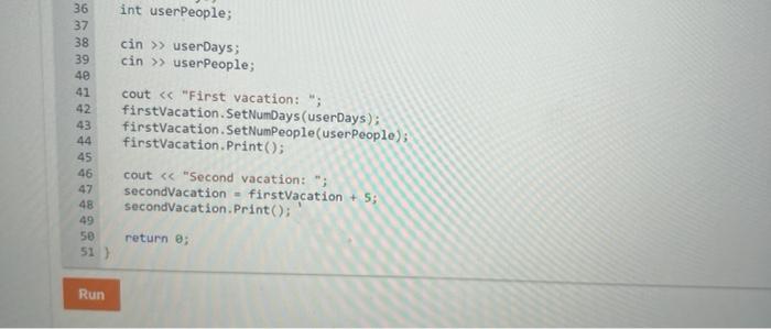 Solved Overload the + operator as indicated Sample output | Chegg.com