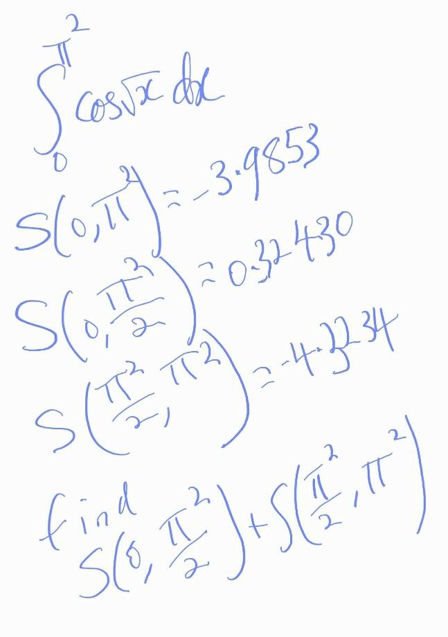 Solved 2 Cosix de S(0,112_3.9853 SC)-032430 s(5, 1) 43734 | Chegg.com