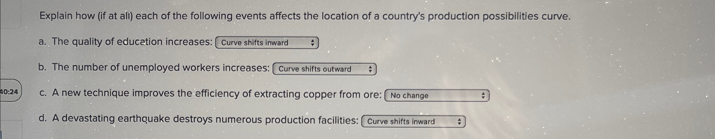 Solved Explain how (if at ali) ﻿each of the following events | Chegg.com