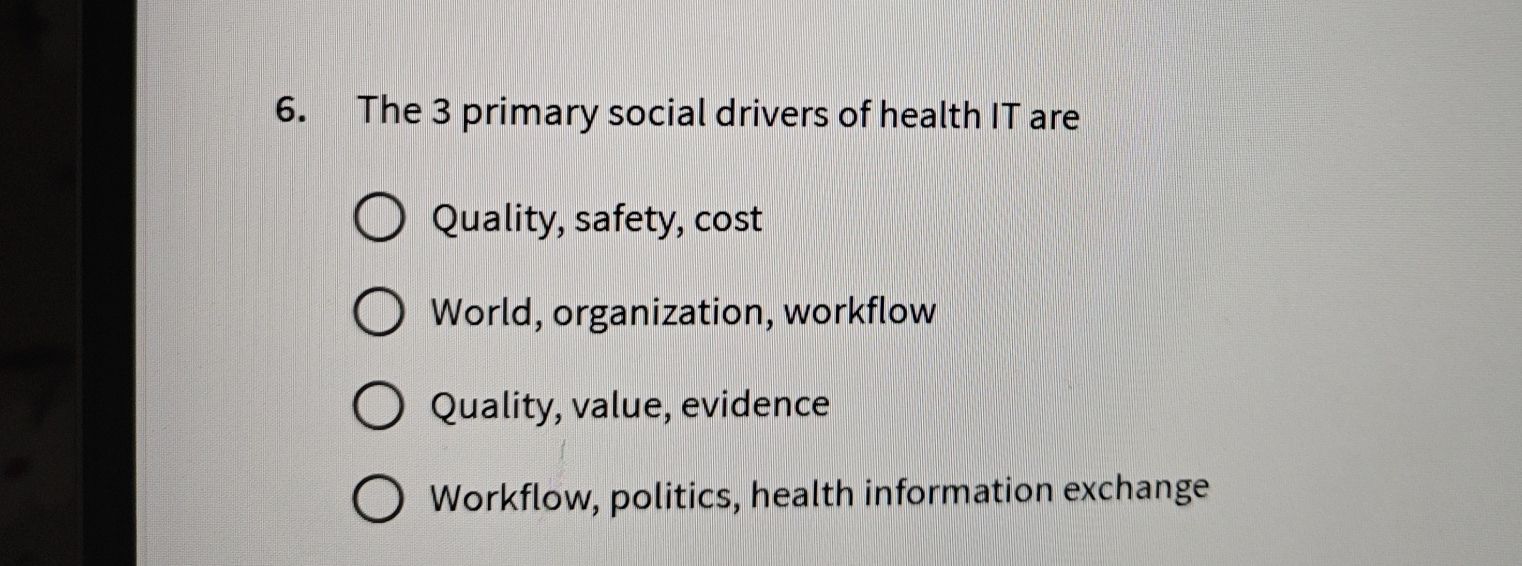Solved Informatics solutions in the "complex and | Chegg.com