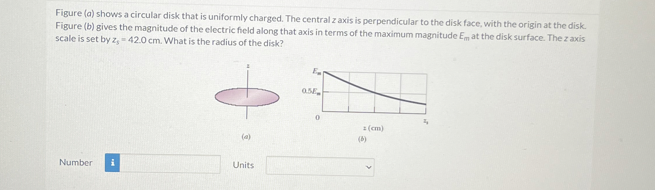 Solved Figure (a) ﻿shows a circular disk that is uniformly | Chegg.com