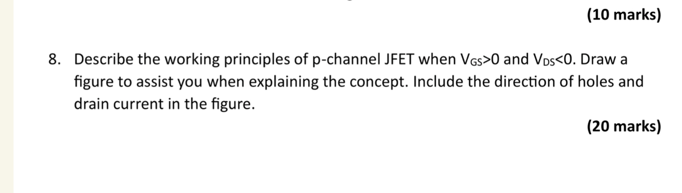 Solved (10 ﻿marks)8. ﻿Describe the working principles of | Chegg.com