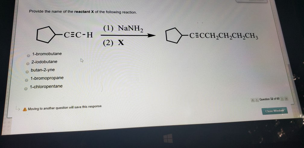 Solved Provide the name of the reactant X of the following | Chegg.com