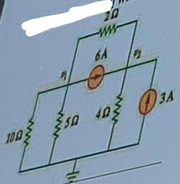 Solved solve both using node voltage method please ASAP | Chegg.com