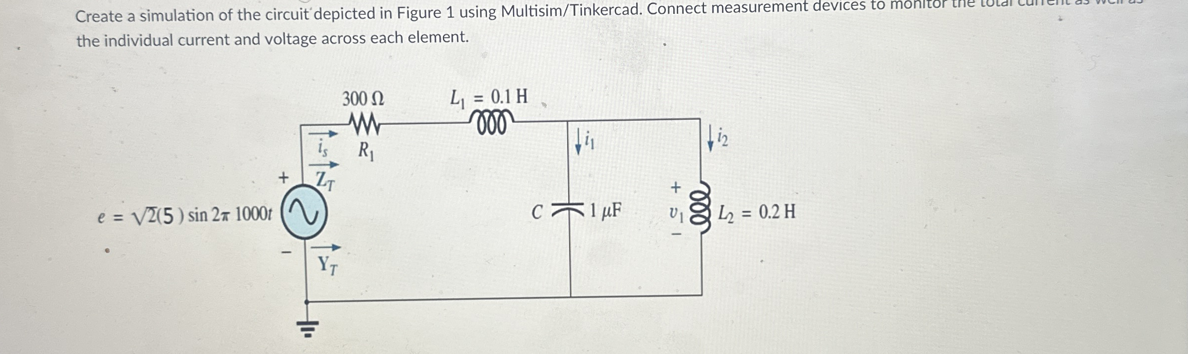 Solved i just need you to create the circuit in tinkercad | Chegg.com