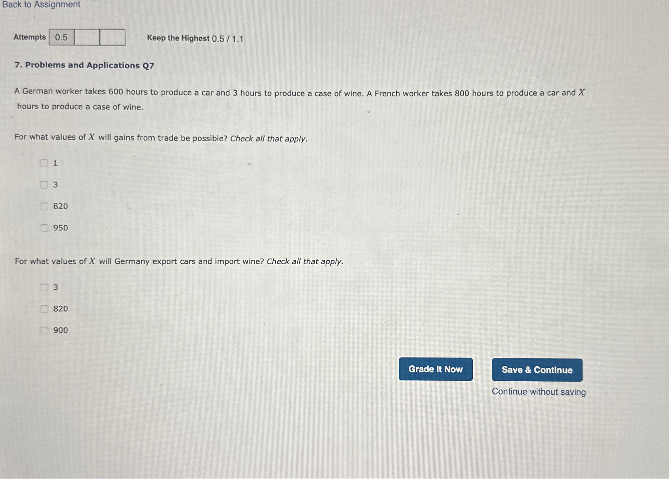 Solved Back to AssignmentAttempts 0.5Keep the Highest | Chegg.com