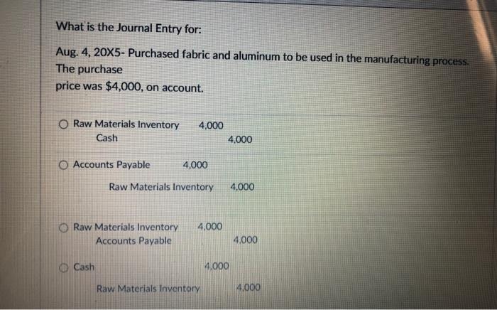 Solved Cool Sun produces awnings and screens. Prepare | Chegg.com