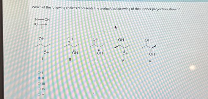 Solved Which of the following choices represents the | Chegg.com