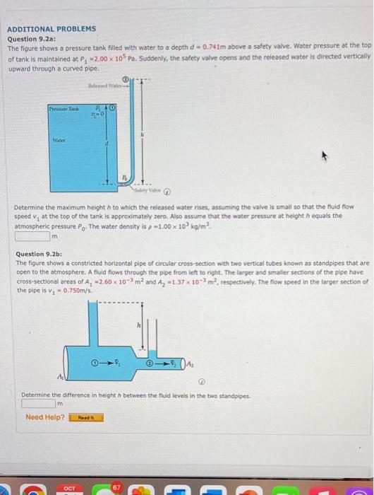Solved ADDITIONAL PROBLEMS Question 9.2a: The figure shows a | Chegg.com