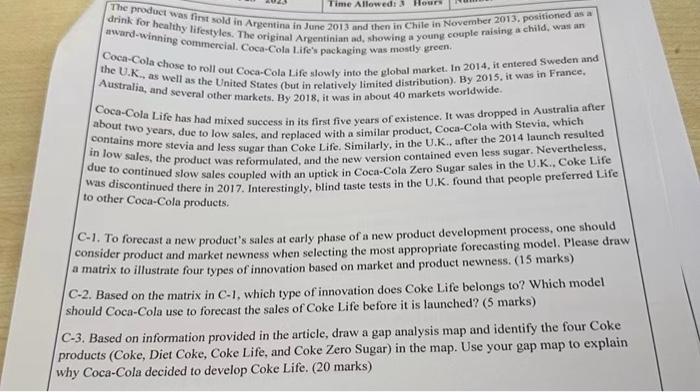 Solved Part C Case Based Questions This Part Contains Three