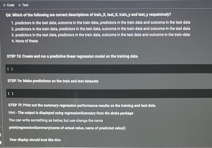 Solved Q1: Linear regression model is used when the outcome | Chegg.com
