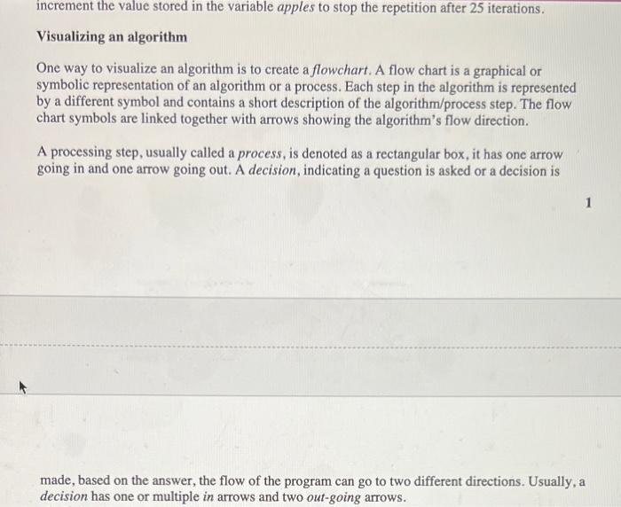 Solved i need help with making a flowchart for this | Chegg.com