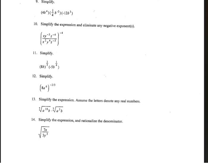 Solved 1. Rewrite the number without using the absolute | Chegg.com