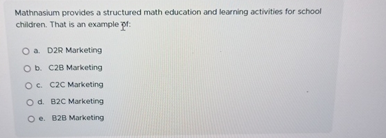 Solved Mathnasium provides a structured math education and | Chegg.com