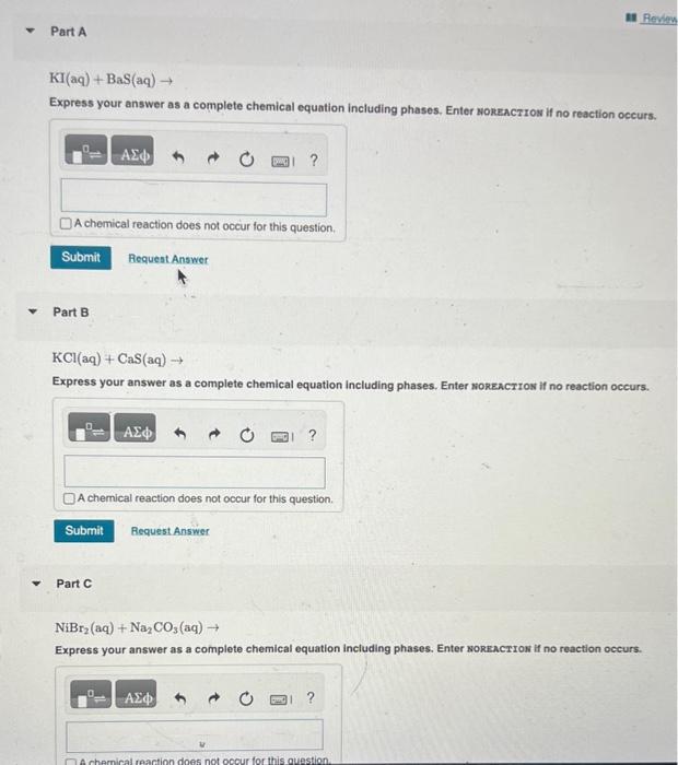 Solved Enter the chemical formula for the cation present in | Chegg.com