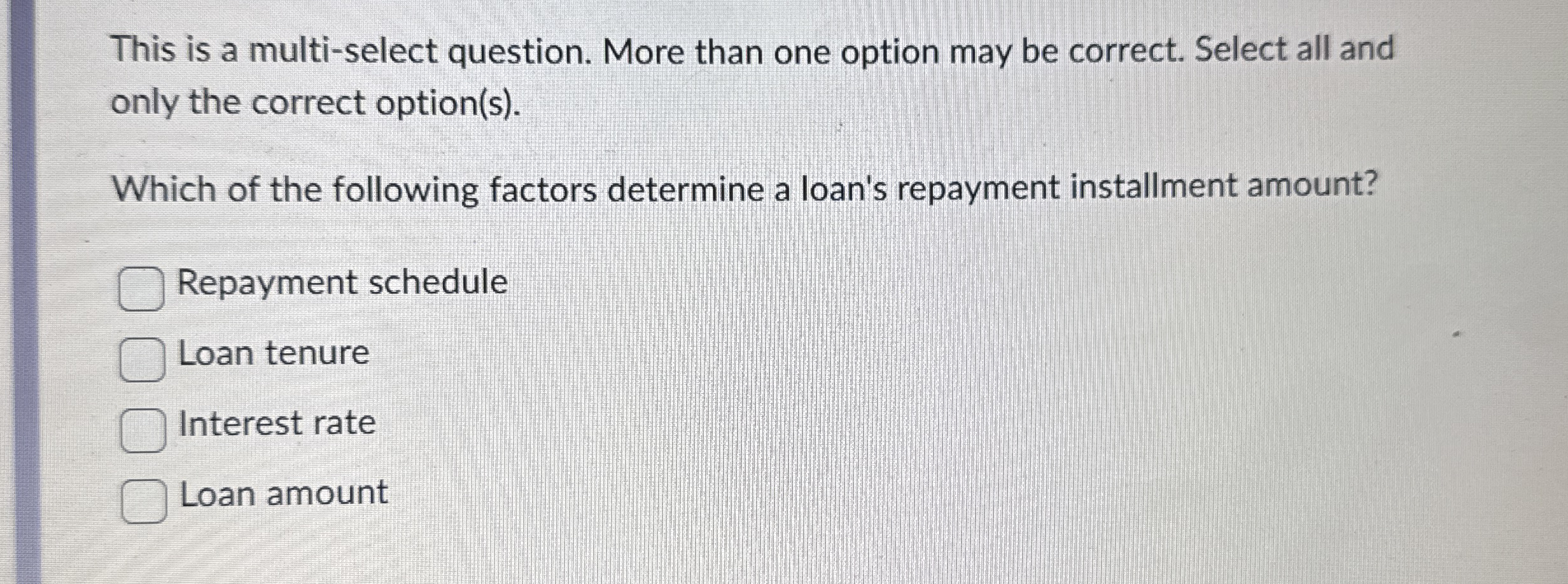 Solved This is a multi-select question. More than one option | Chegg.com