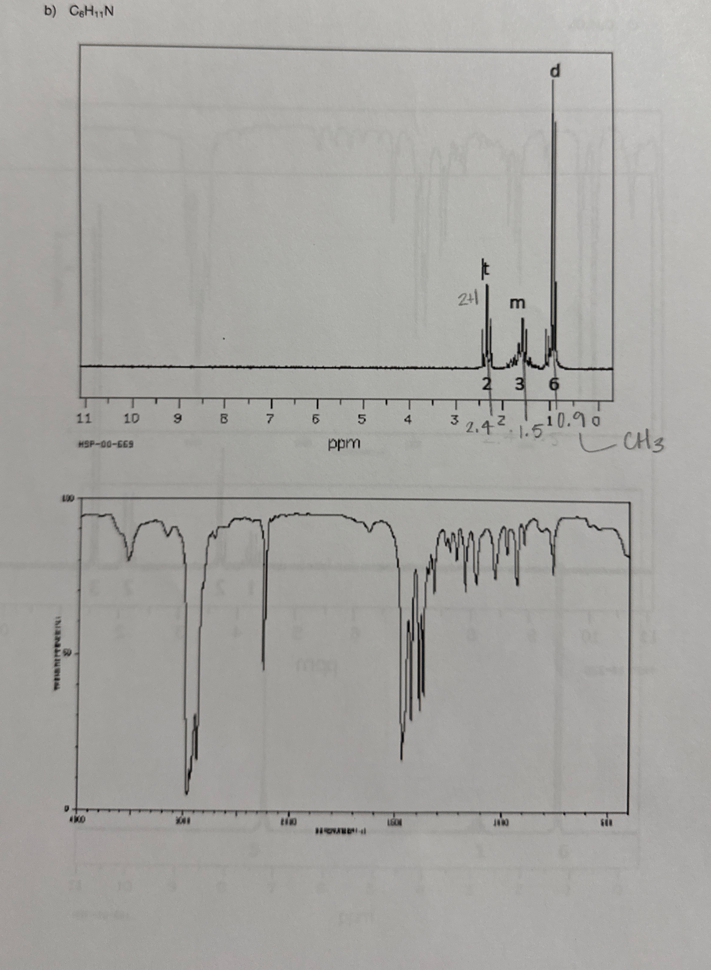 Solved Determine the structure of the following compound: | Chegg.com