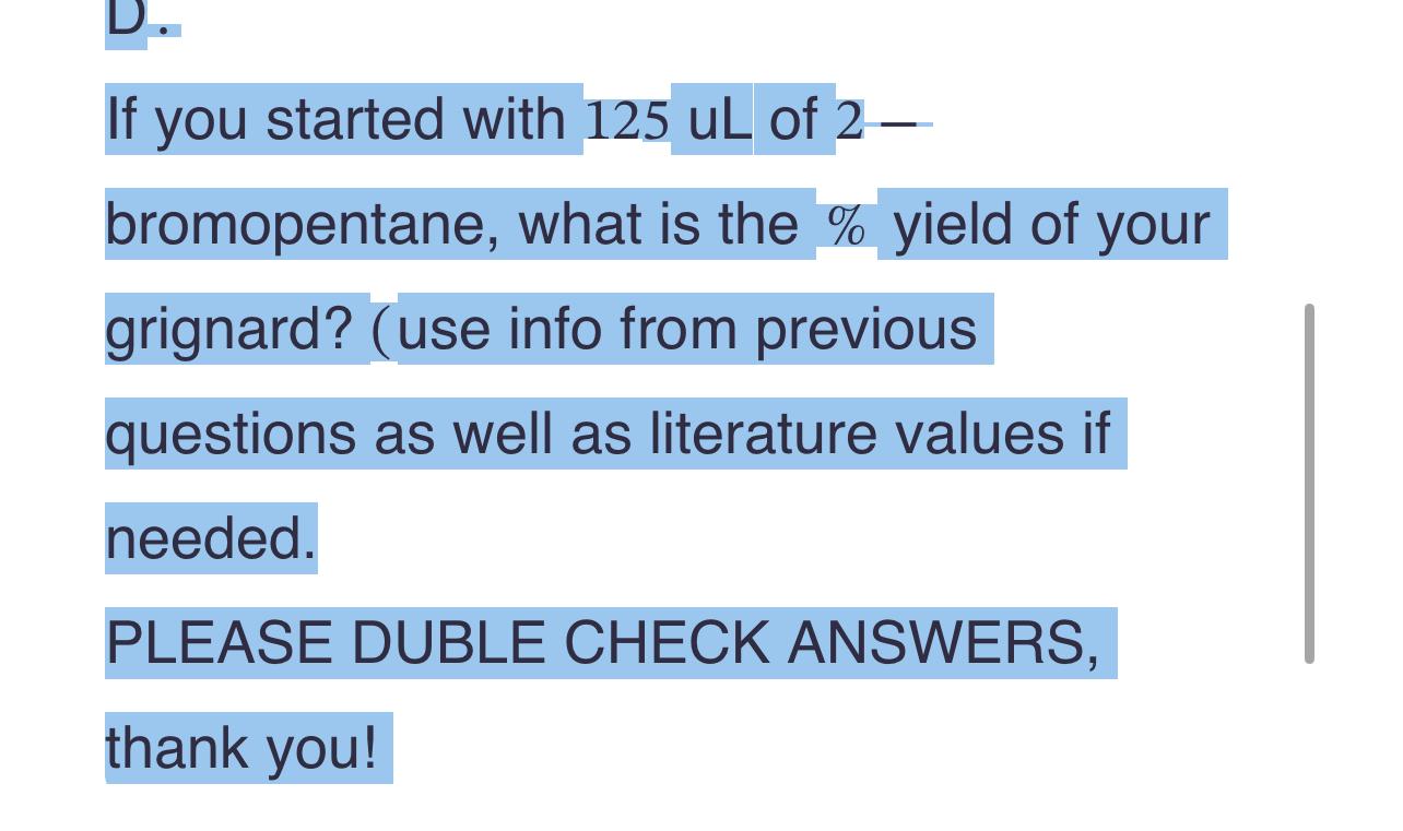 Answer all parts please.A.The solution above is then | Chegg.com