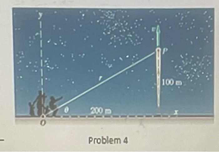 Solved A fireworks shell ρ fired in a vertical trajectory | Chegg.com
