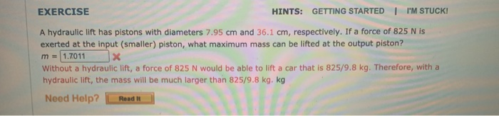 Solved EXERCISE HINTS: GETTING STARTED I'M STUCKI A | Chegg.com