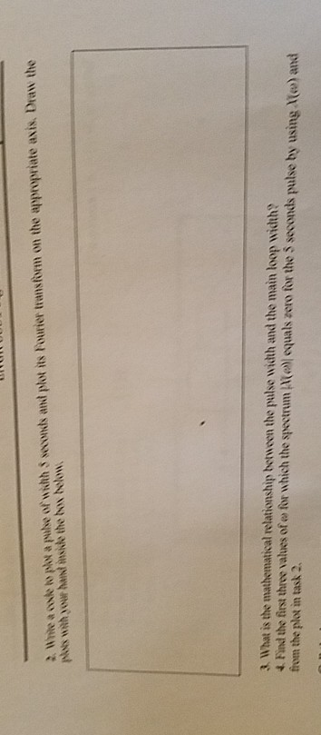 Fig. 9 FFT of a Rectangular Window of Different | Chegg.com