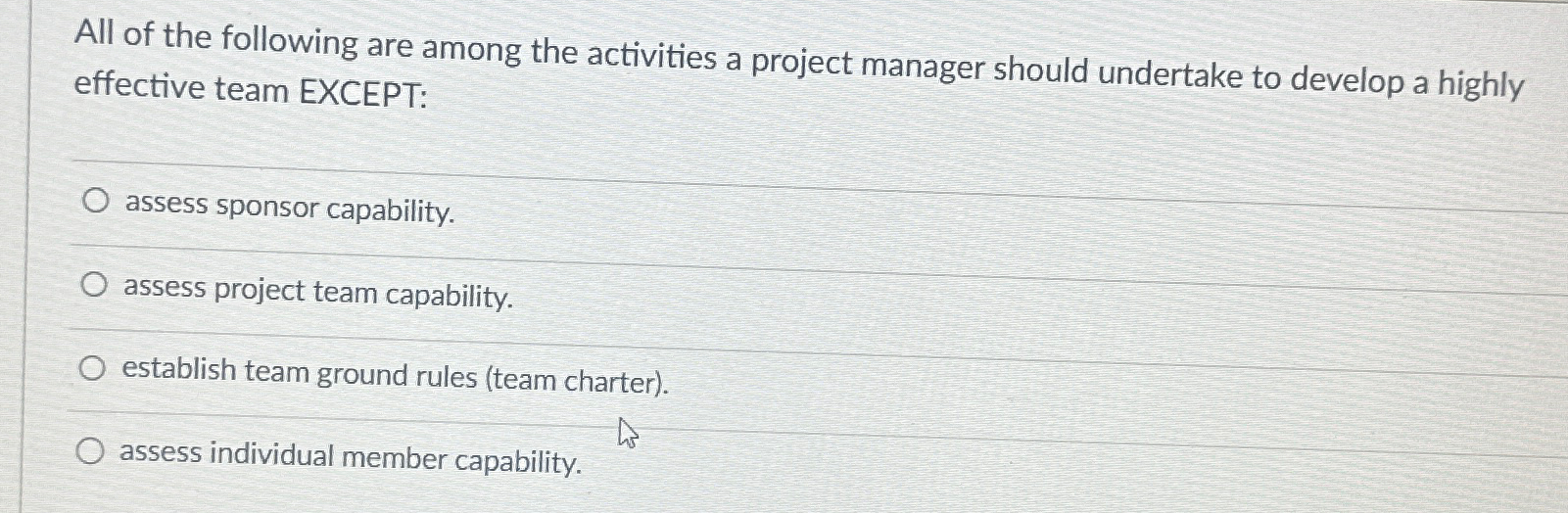 Solved All of the following are among the activities a | Chegg.com