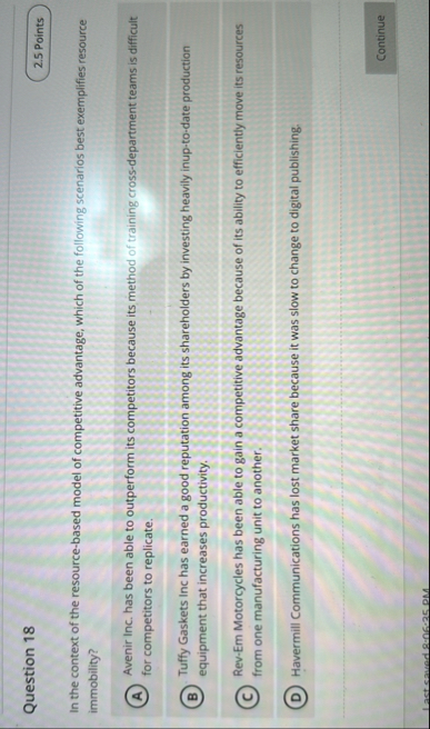 Solved Question 182.5 ﻿PointsIn the context of the | Chegg.com