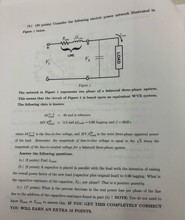 Solved (3.) (33 points) Consider the following electric | Chegg.com Solved (3.) (33 points) Consider the following electric | Chegg.com