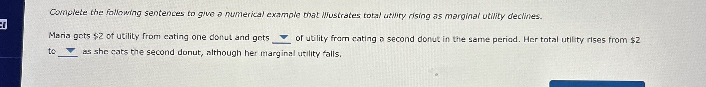 Complete the following sentences to give a numerical | Chegg.com