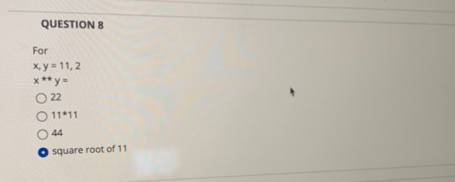 Solved QUESTION 2 According to the video, a variable can | Chegg.com
