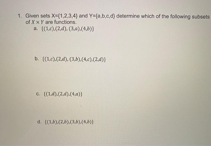 Solved discrete structures- please read the following | Chegg.com