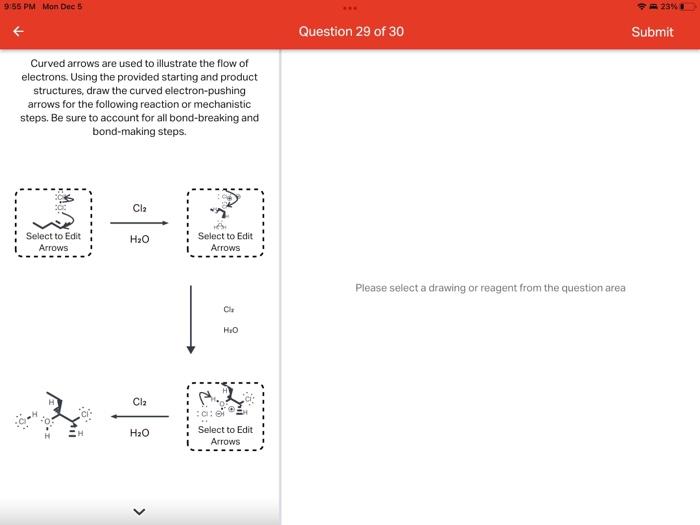 Solved Curved arrows are used to illustrate the flow of | Chegg.com