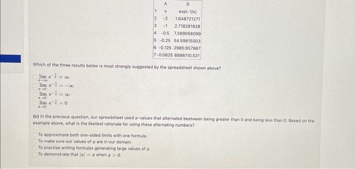 Solved limit as x approaches 0 . (a) Suppose we generate the | Chegg.com