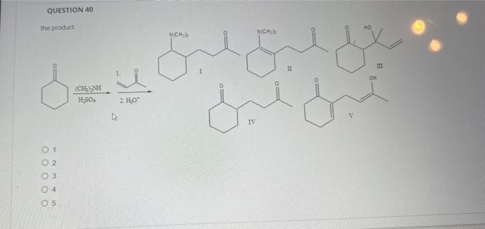 Solved Question 40 The Product 5906