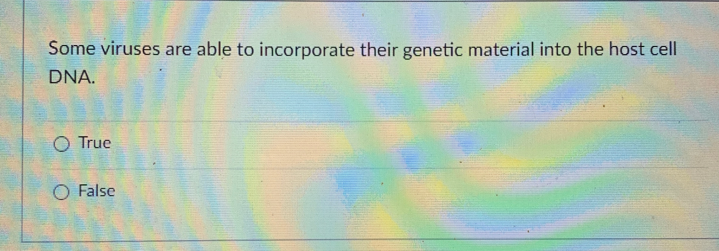 Solved Some viruses are able to incorporate their genetic | Chegg.com