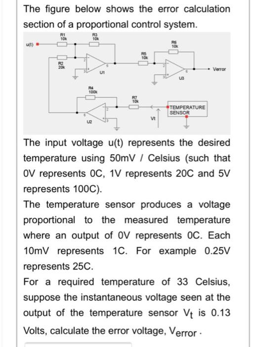 Solved 15 points Save Answer Proportional feedback control | Chegg.com