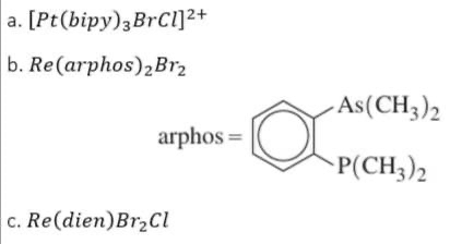 Solved Please show the complete Lewis structures of the | Chegg.com
