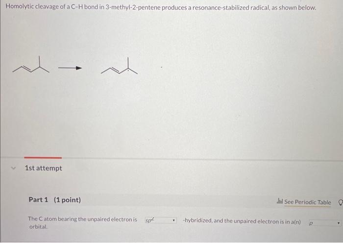 Solved how would you draw the second resonance form for the | Chegg.com