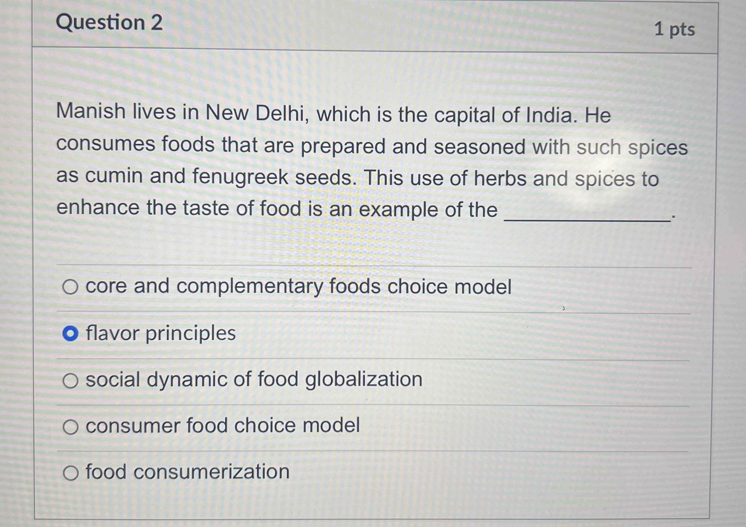 Solved Question 21 ﻿ptsManish lives in New Delhi, which is | Chegg.com