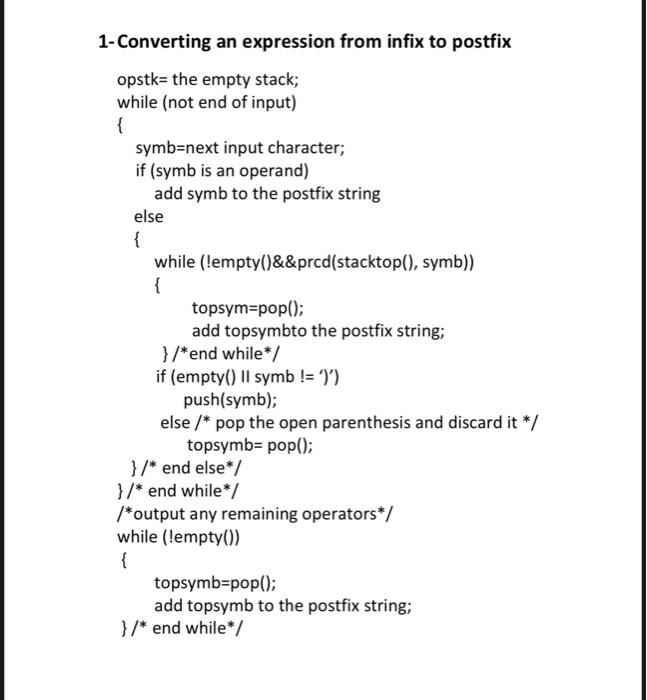 Solved Stack Applications Assignment Instructions: • Apply | Chegg.com