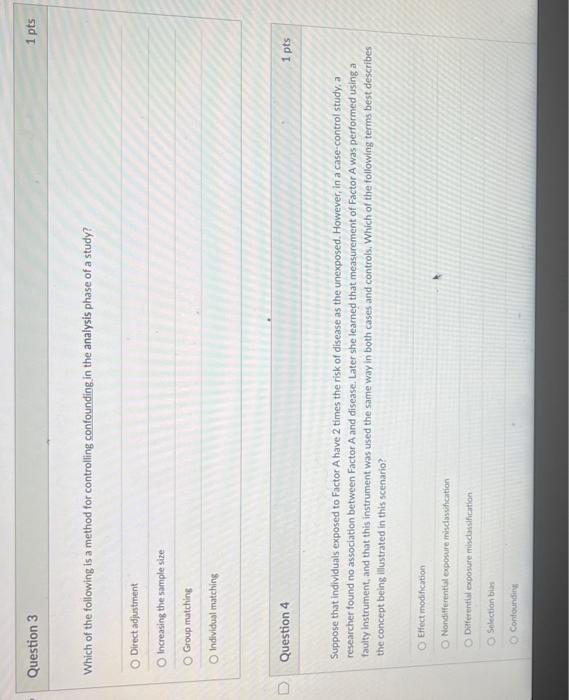 Solved Question 3 Which of the following is a method for | Chegg.com