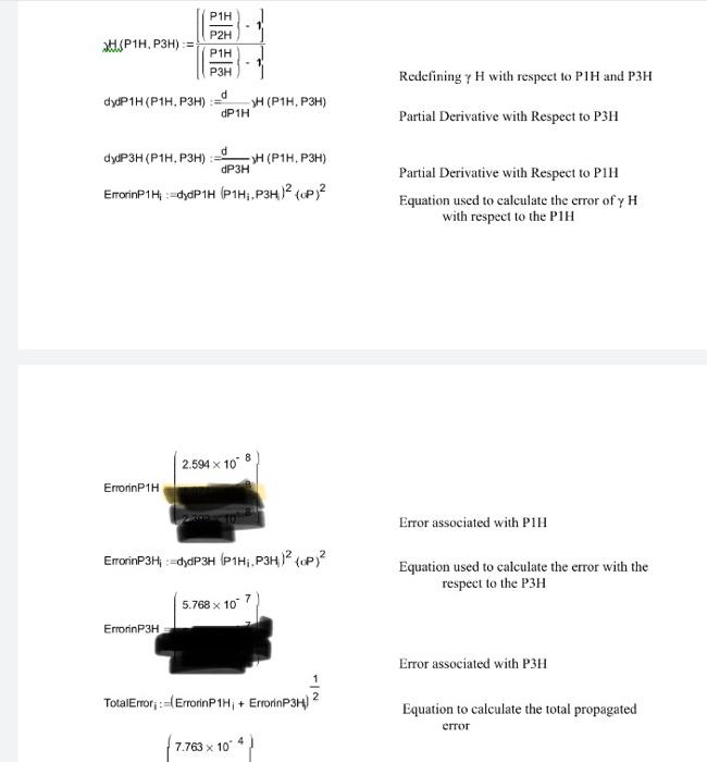 p1: 785.09p2: 763p3: 771.87yH: 1.285I need help in | Chegg.com
